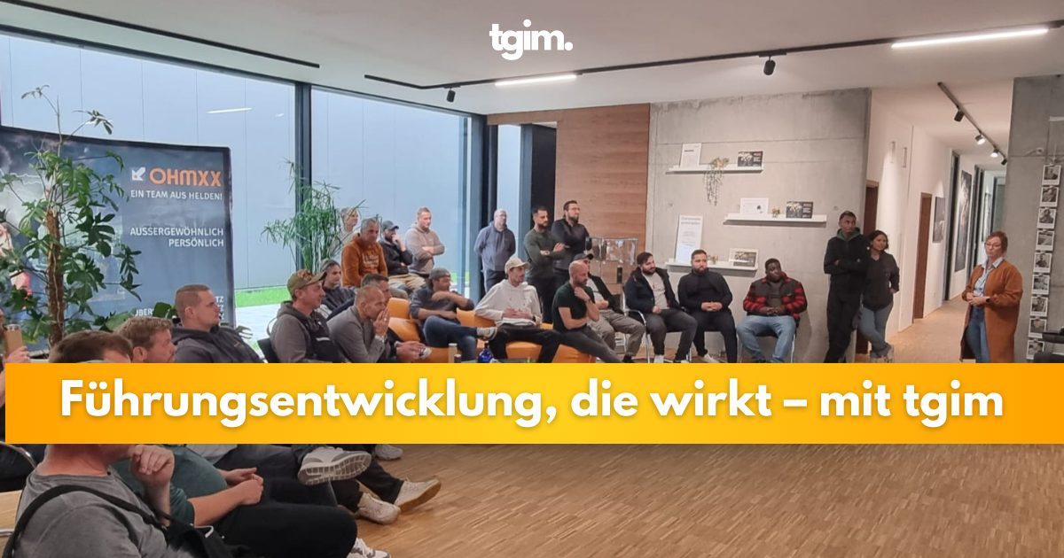 Führungsentwicklung - Training, Coaching und mehr | tgim